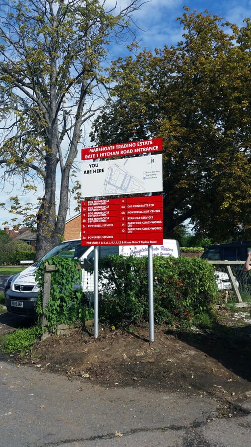 Post and Panel Signs Gallery | Signet Signs